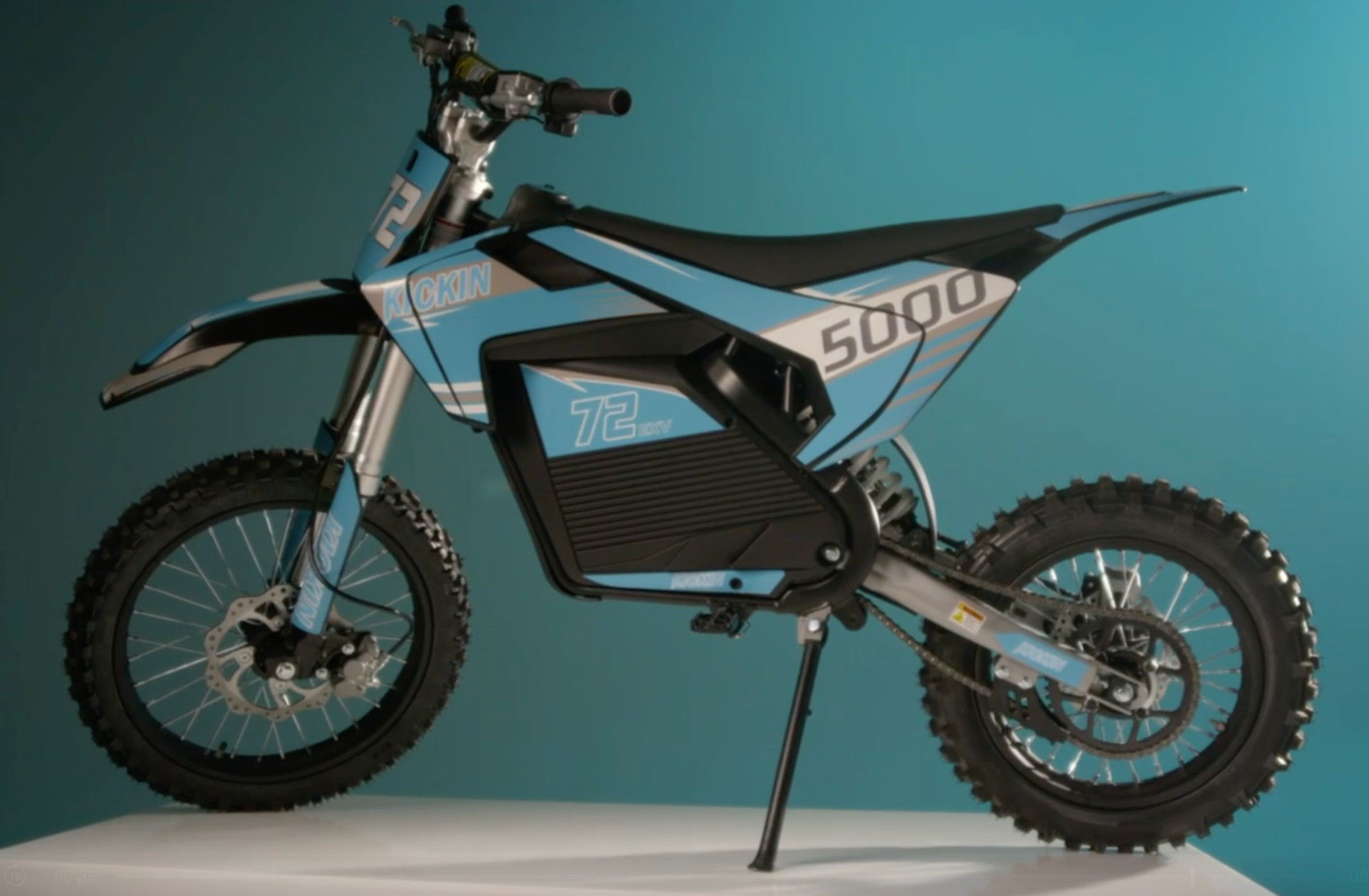 KICKIN EXV PRO 1600W Electric Dirt Bike – Powerful Off-Road Ride ...